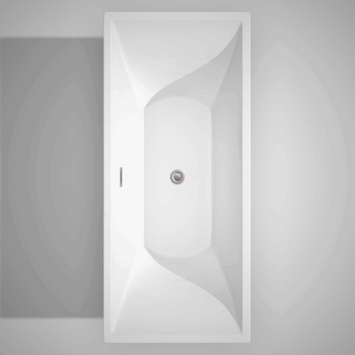 Maryam 71" Soaking Bathtub by Wyndham Collection - White | Beautiful ...